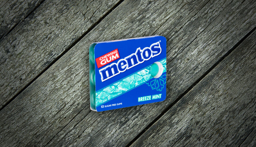 Mentos Blister Breeze Mint Gum | Bruno Foodcorner
