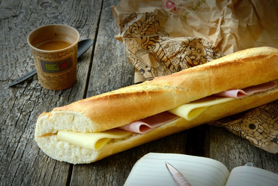 Broodje Kaas & Hesp | Bruno Foodcorner